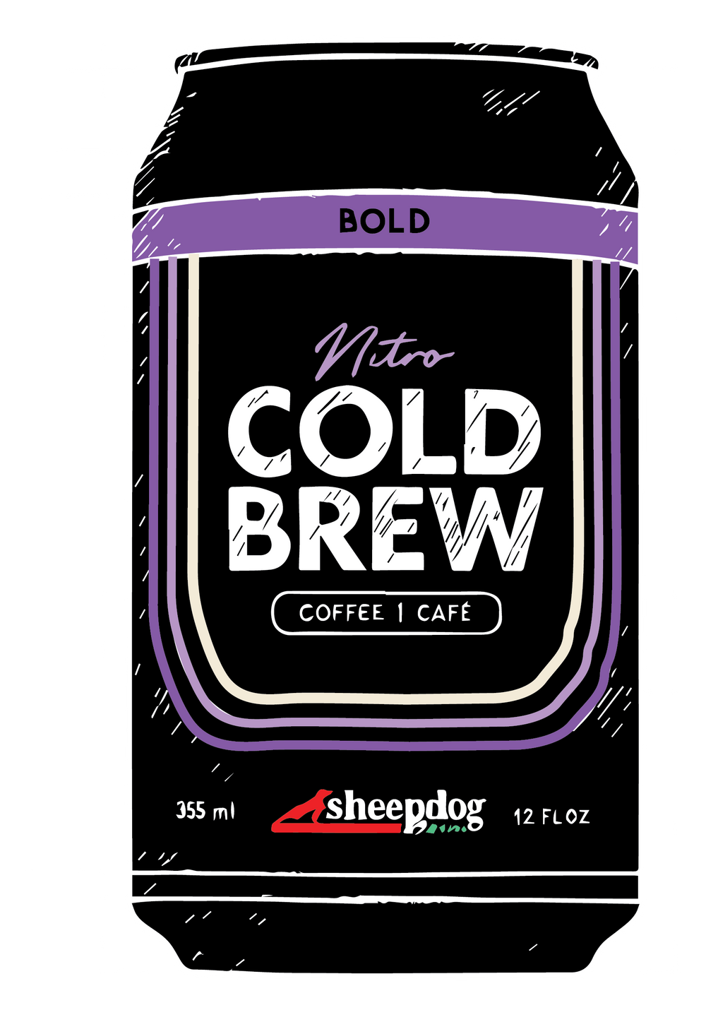 Sheepdog Brew Co. - Nitro Cold Brew Coffee