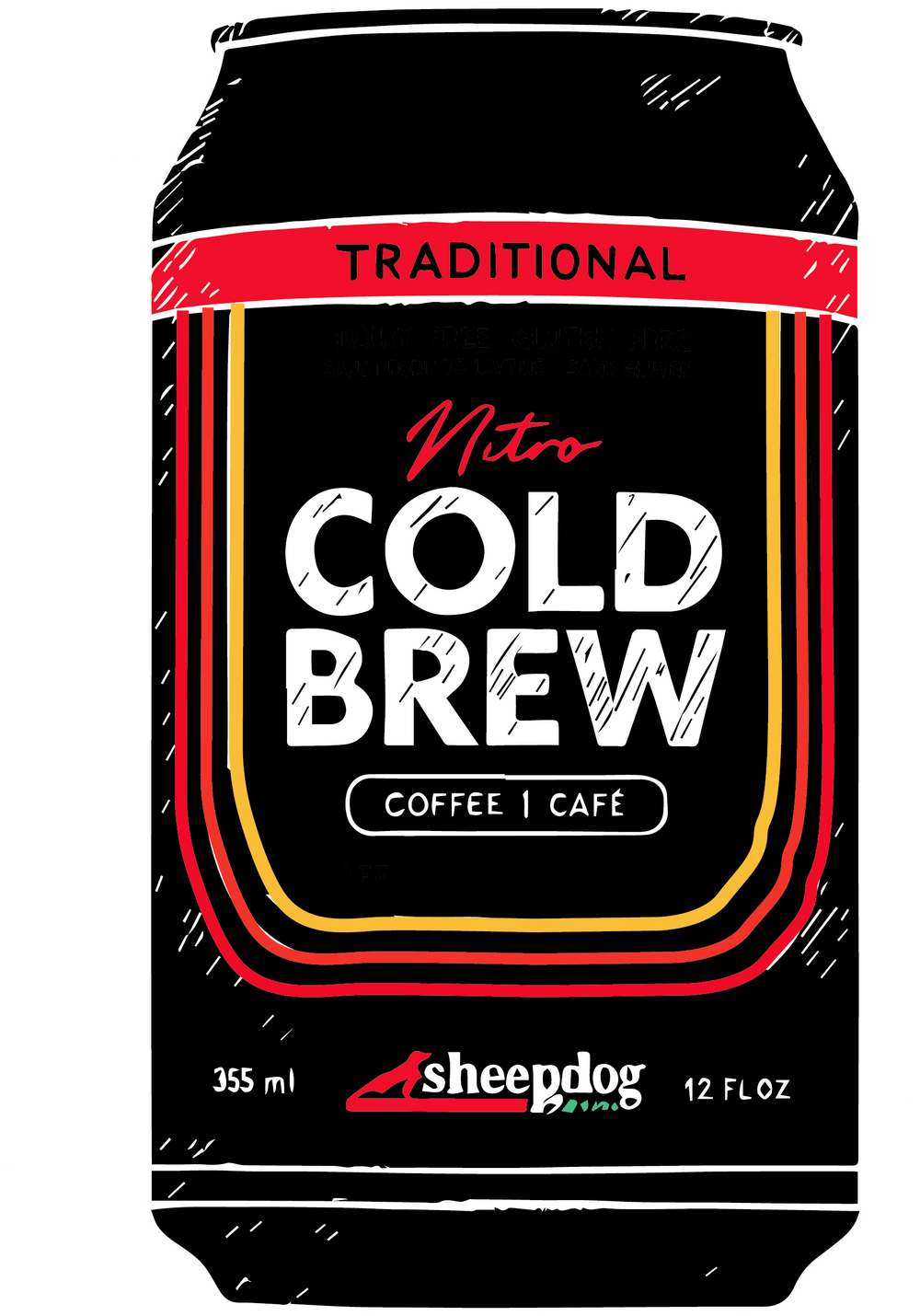 Sheepdog Brew Co. - Nitro Cold Brew Coffee