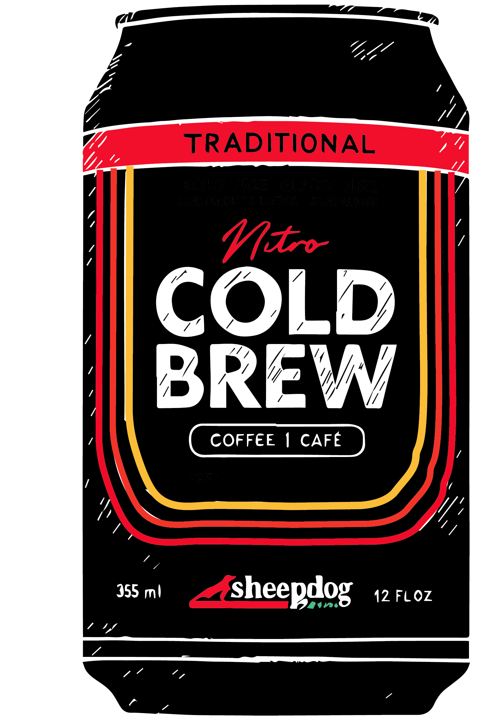 Sheepdog Brew Co. - Nitro Cold Brew Coffee