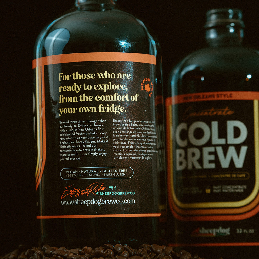 Cold Brew Concentrate – Sheepdog Brew Co